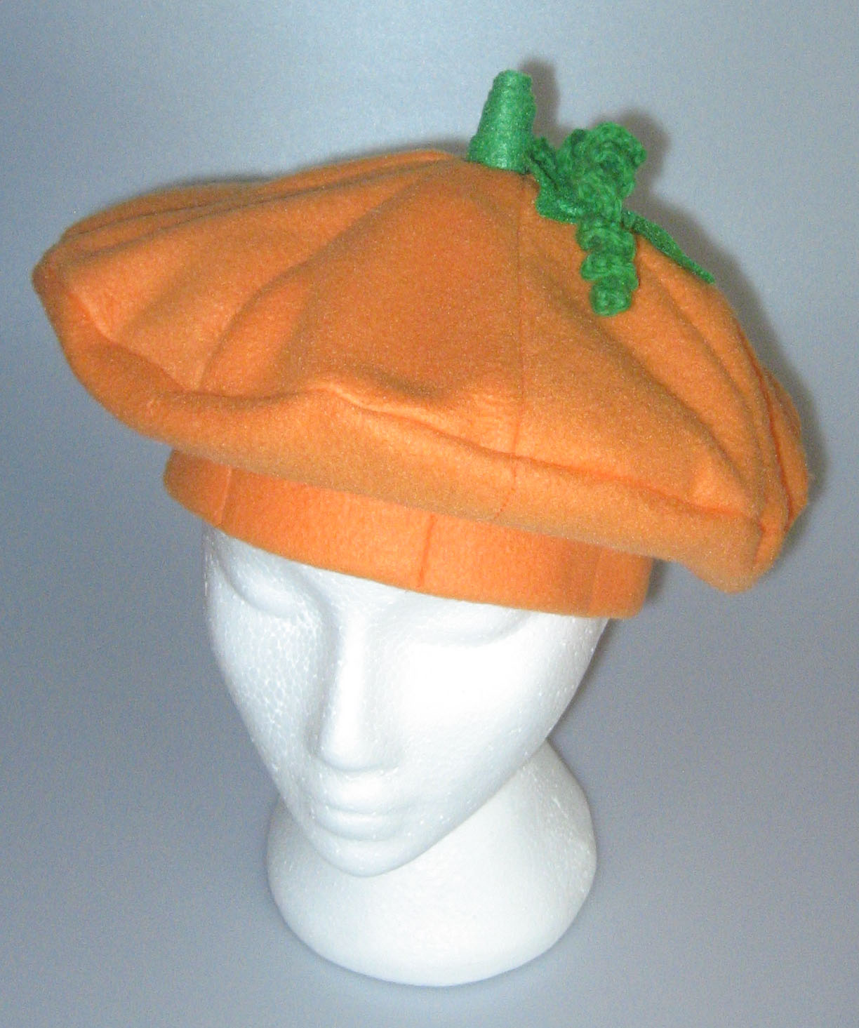 Creative Miscellany: October's Hat: Pumpkin Beret