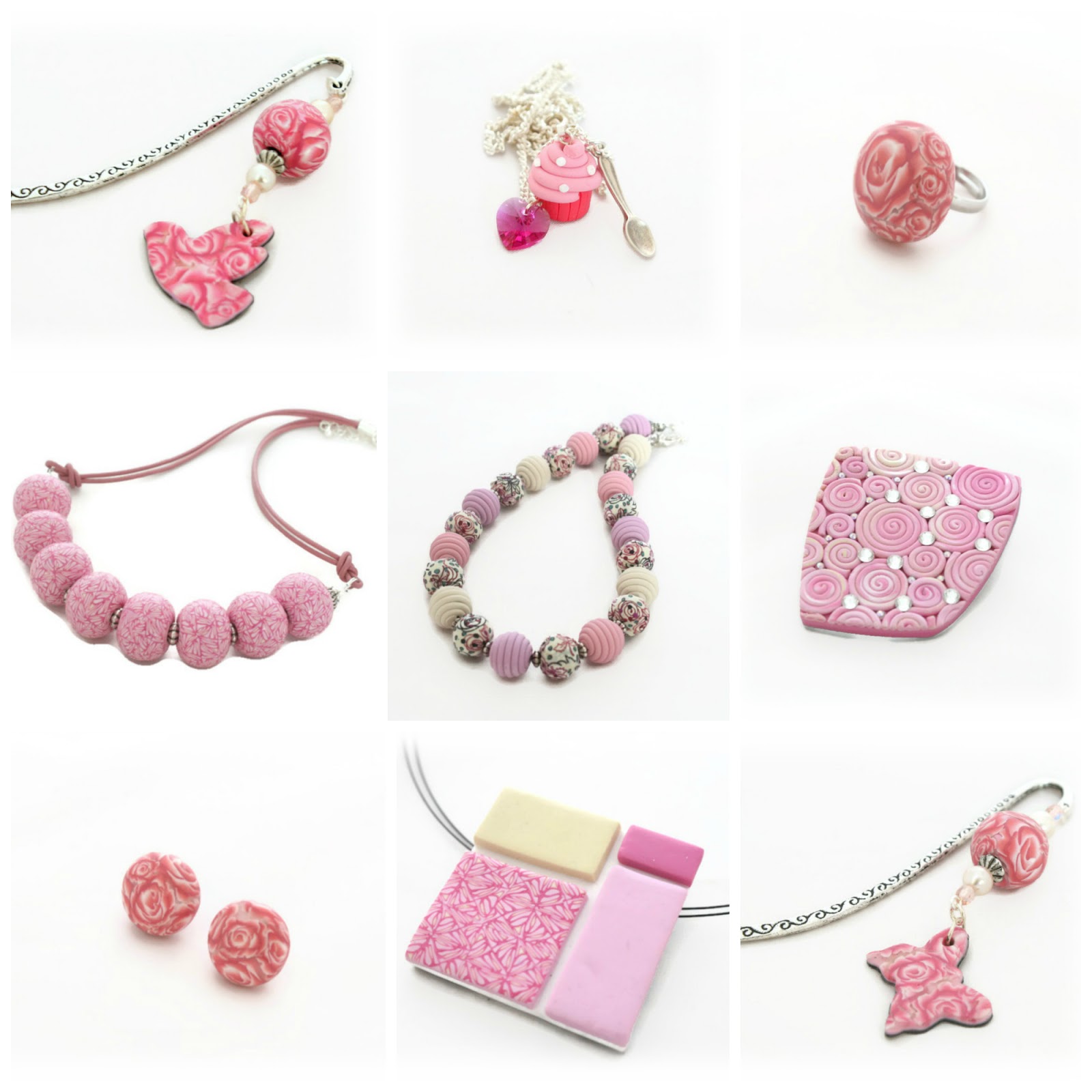 Lottie Of London's Polymer Clay Blog: Pretty in Pink
