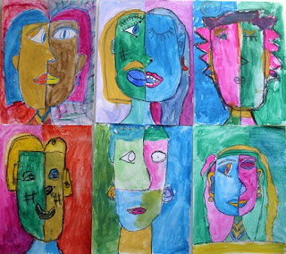 Visual Arts at AIS: Picasso inspired portrait