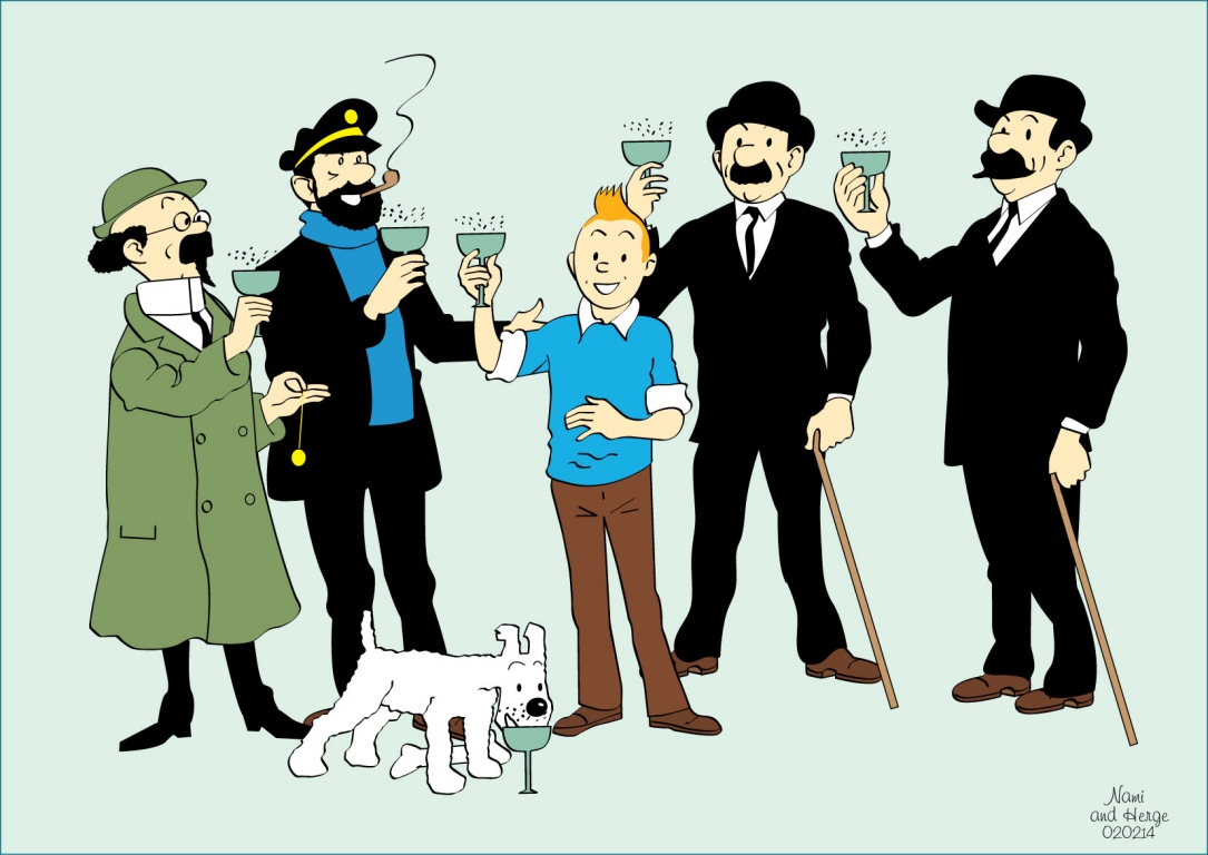 MY OWN TINTIN: My Tintin galery
