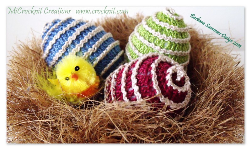 MICROCKNIT CREATIONS: EASTER EGGSTATIC