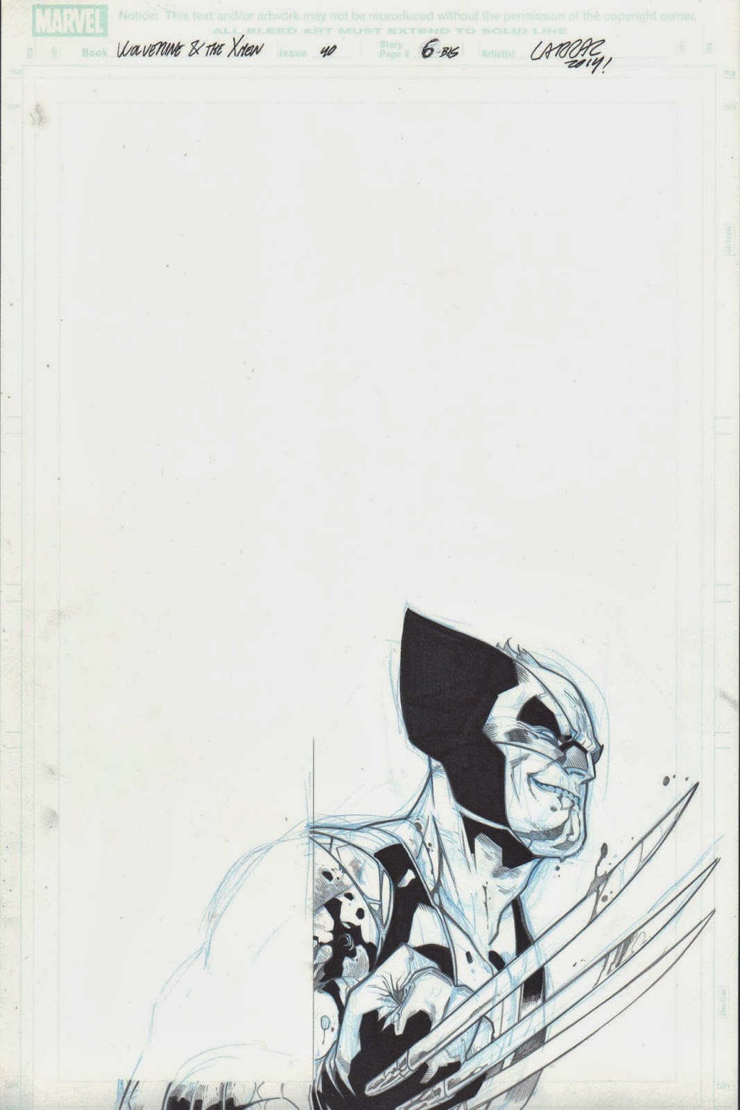 Spiderman es Culé: WOLVERINE por PEPE LARRAZ