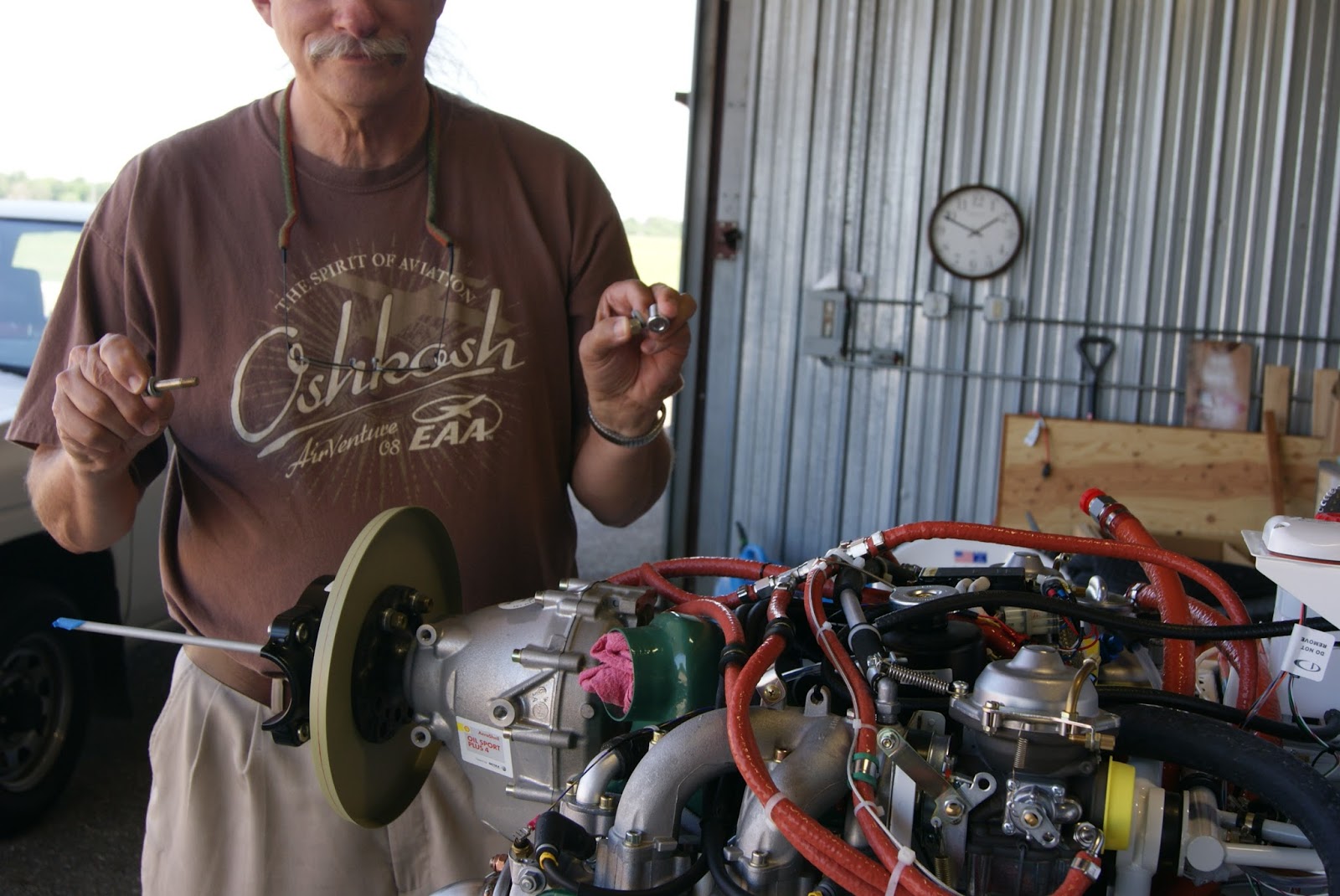 DOG Aviation John's RV-12 Blog: Sensenich Propeller Installed – Another ...