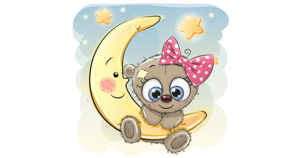 Moon Teddy | Symbols & Emoticons