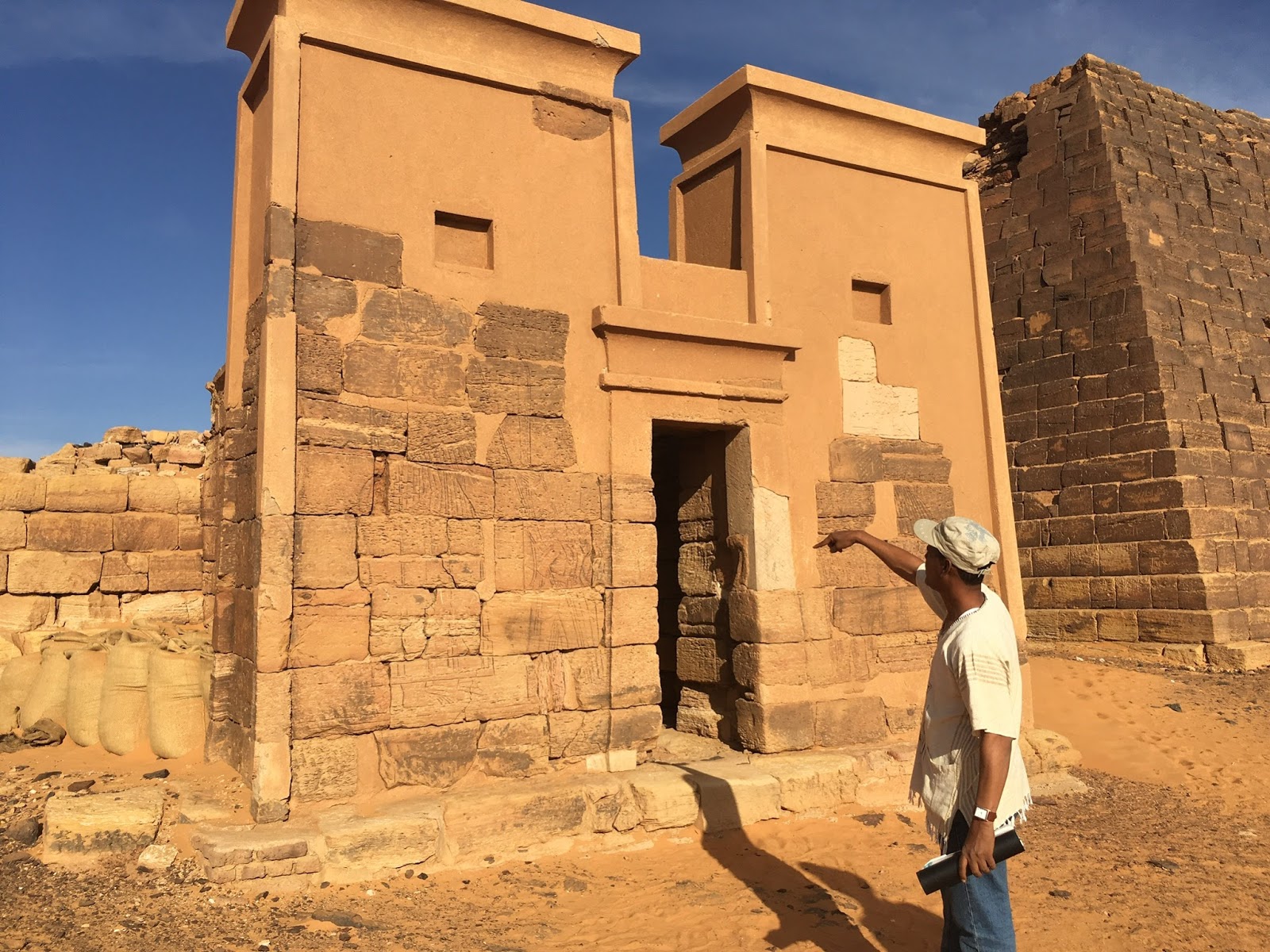 The Pyramids of Meroe, Sudan