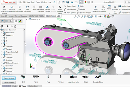Teknik Resim ( Drawing) Yüzey Şekil ve Konum Toleransları - 4 - Solidworks