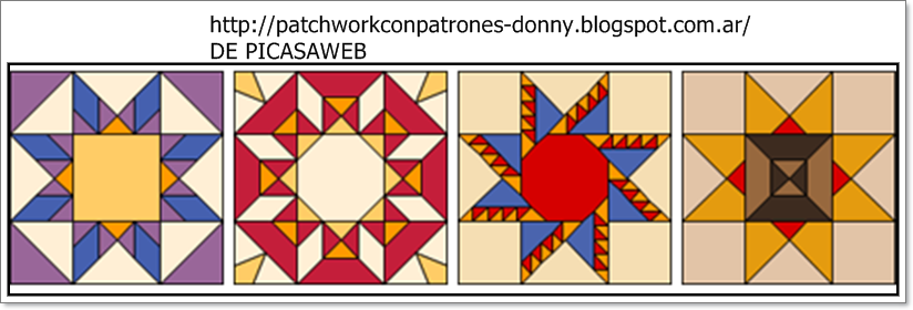 PATCHWORK= SOLO PATRONES = TODO GRATIS: PATRONES EN PATCHWORK