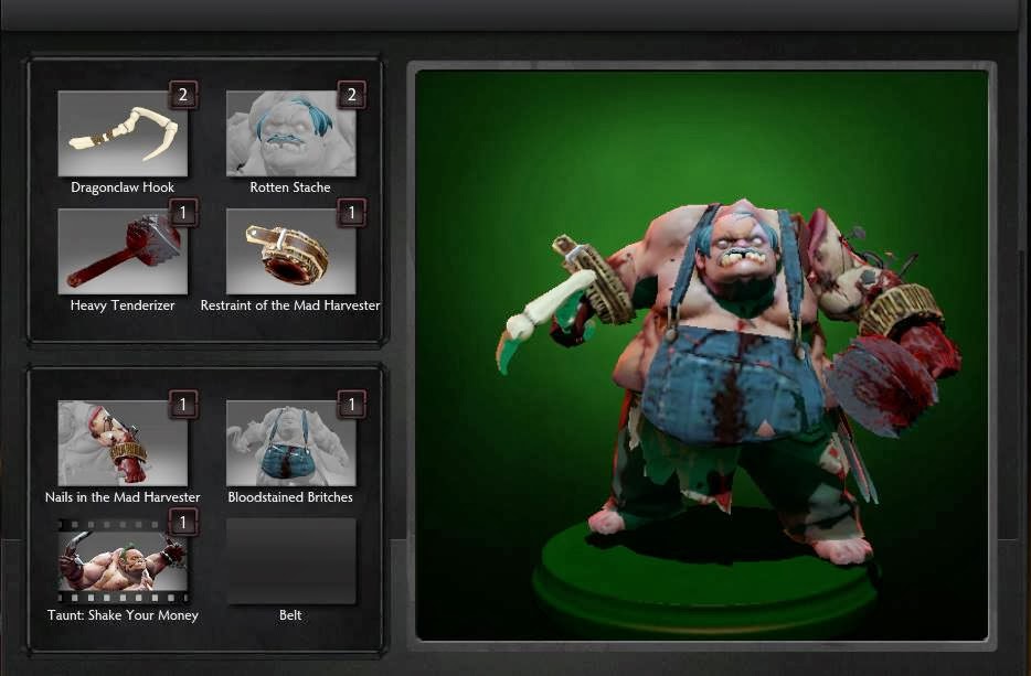 Dota 2 Shop Malaysia: Pudge Set