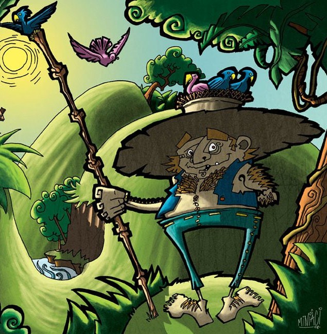 LEYENDAS: "EL POMBERO" LEYENDA ARGENTINA-PARAGUAYA