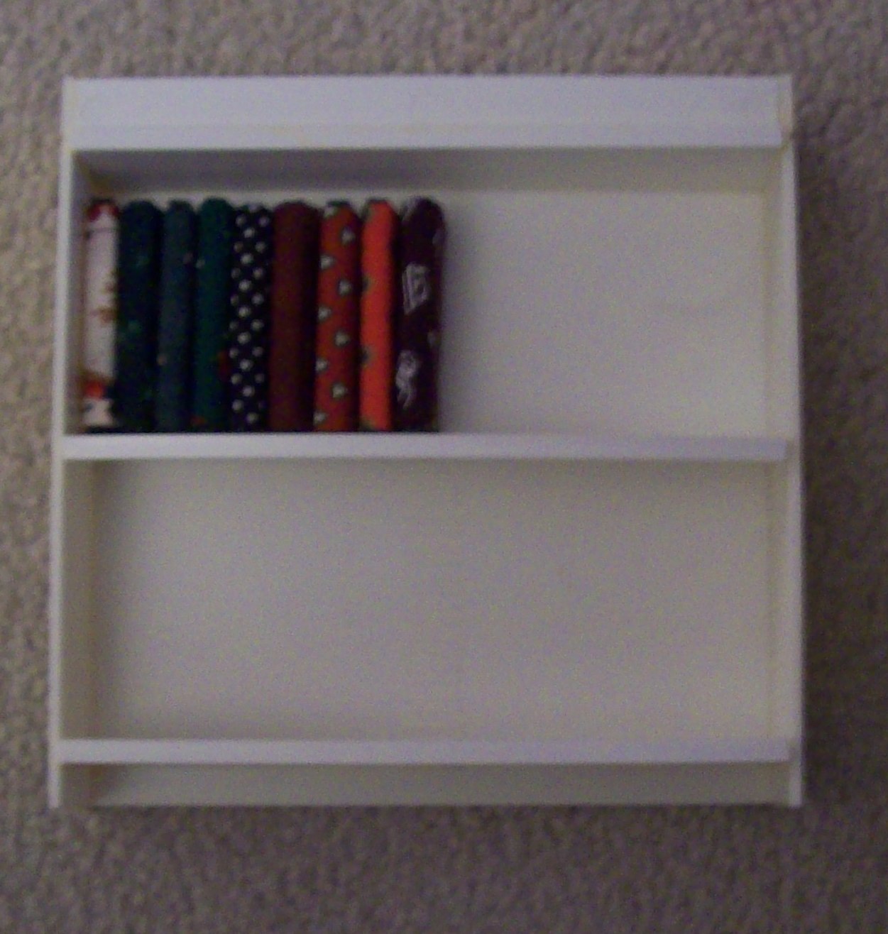 StAlbertMini: Fabric bolts - about 1/3 done