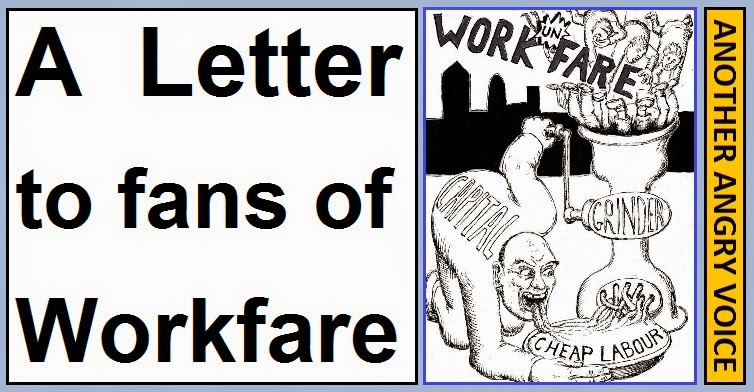A letter to fans of Workfare