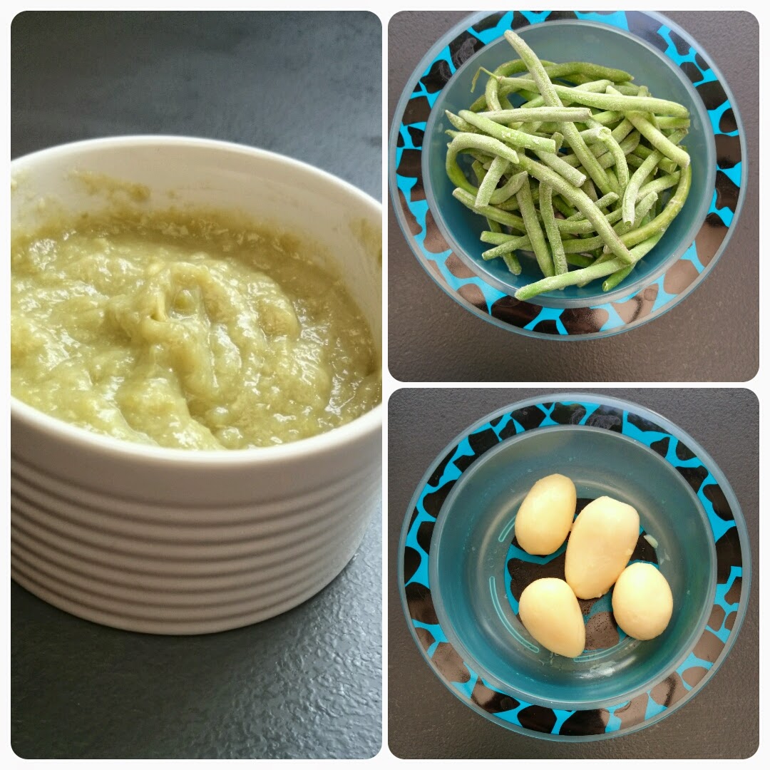 Maman Ours and co: Petite recette: purée haricots verts et pomme de terre