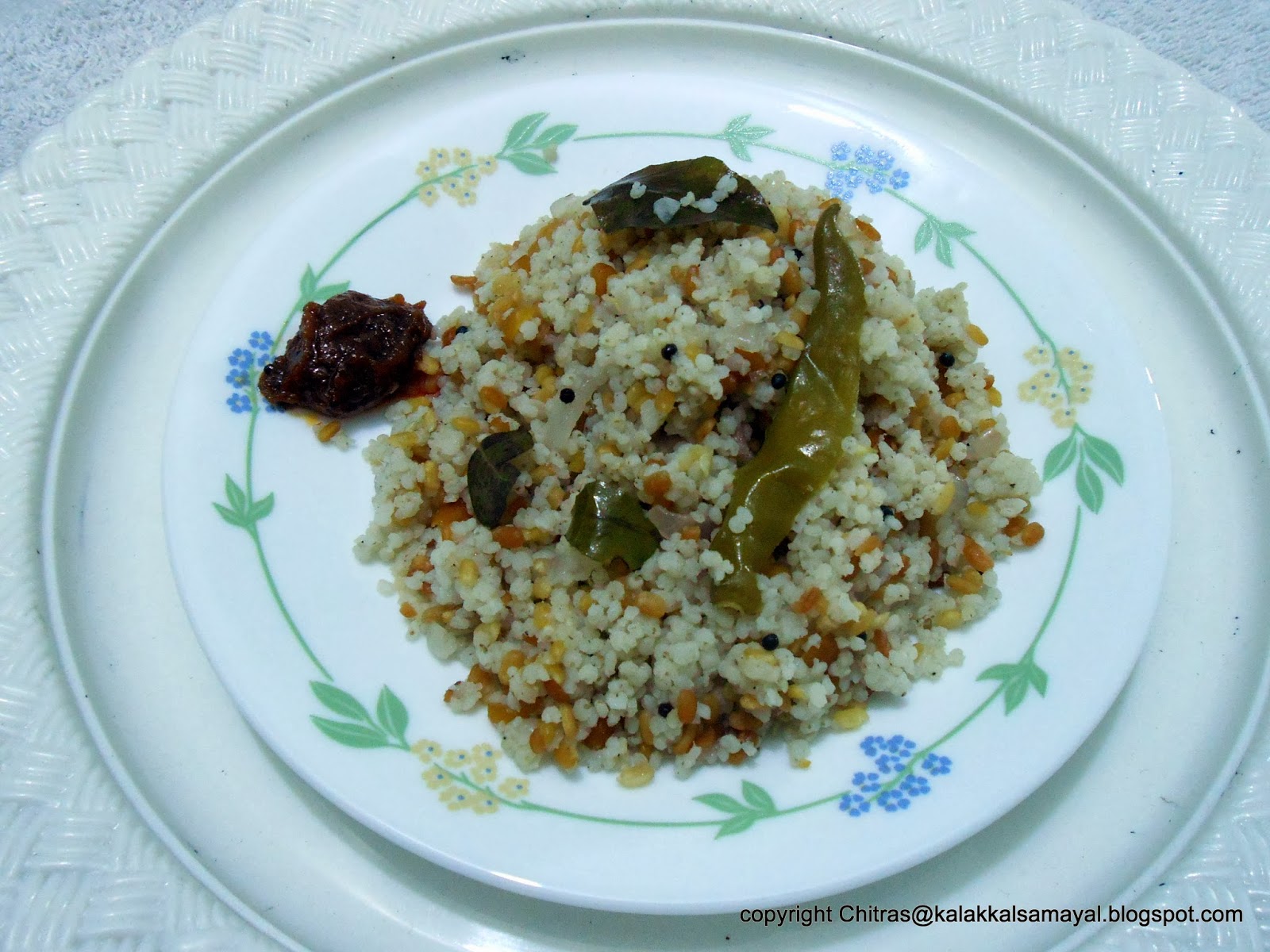 kalakkalsamayal: Varagarisi Sundal - Kodo Millet Sundal