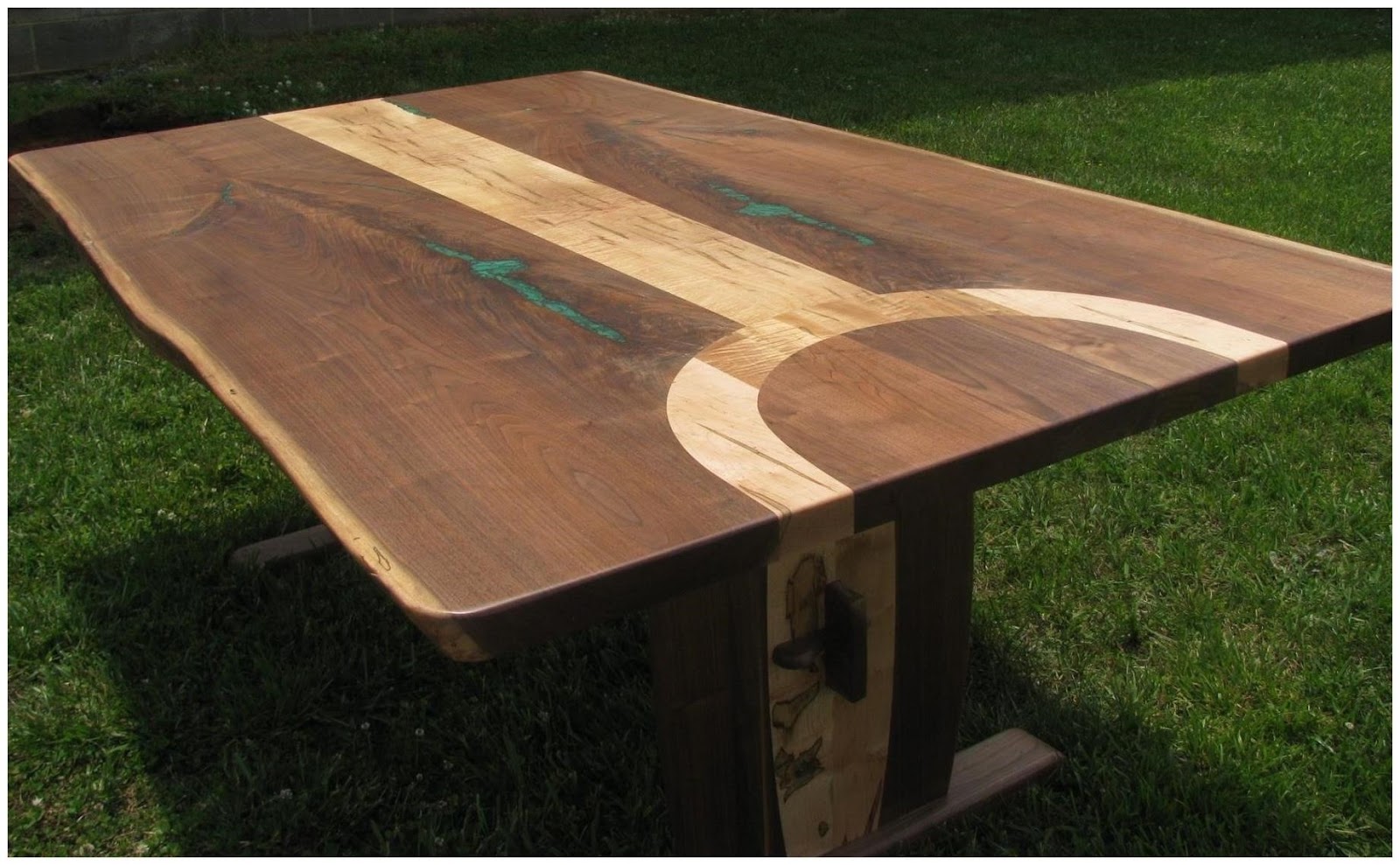 9 Live Edge Kitchen Table - ZCAZ MILLIE WALLS'S BLOG