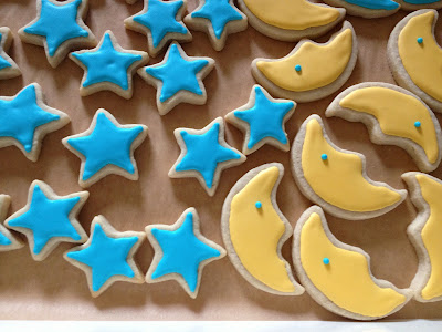Heidi's Mix: Star And Moon Sugar Cookies