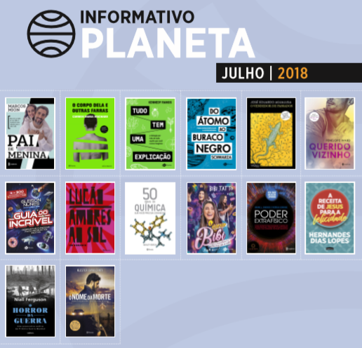 Literaleitura: Lançamentos Editora Planeta - Julho 2018