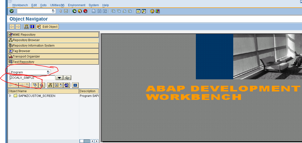 SAP TECH: Basic OO-ALV Report ( SE80 )
