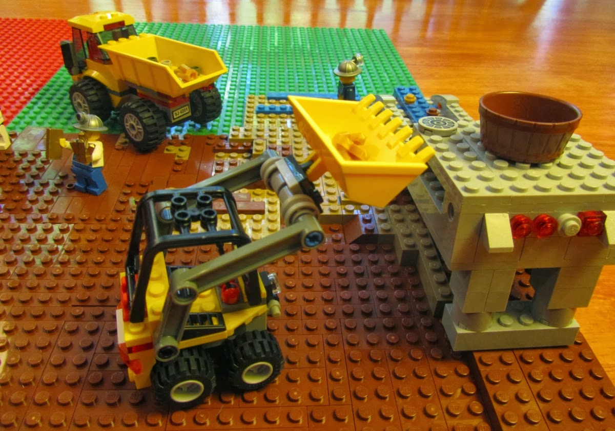 Tech-media-tainment: Lego ‘Gold Rush’ diorama