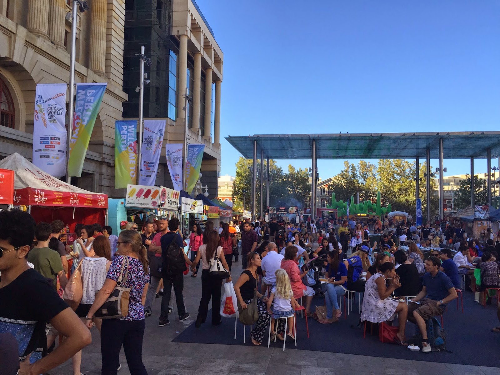 food+road trip: Twilight Hawkers Market @ Perth, Australia.