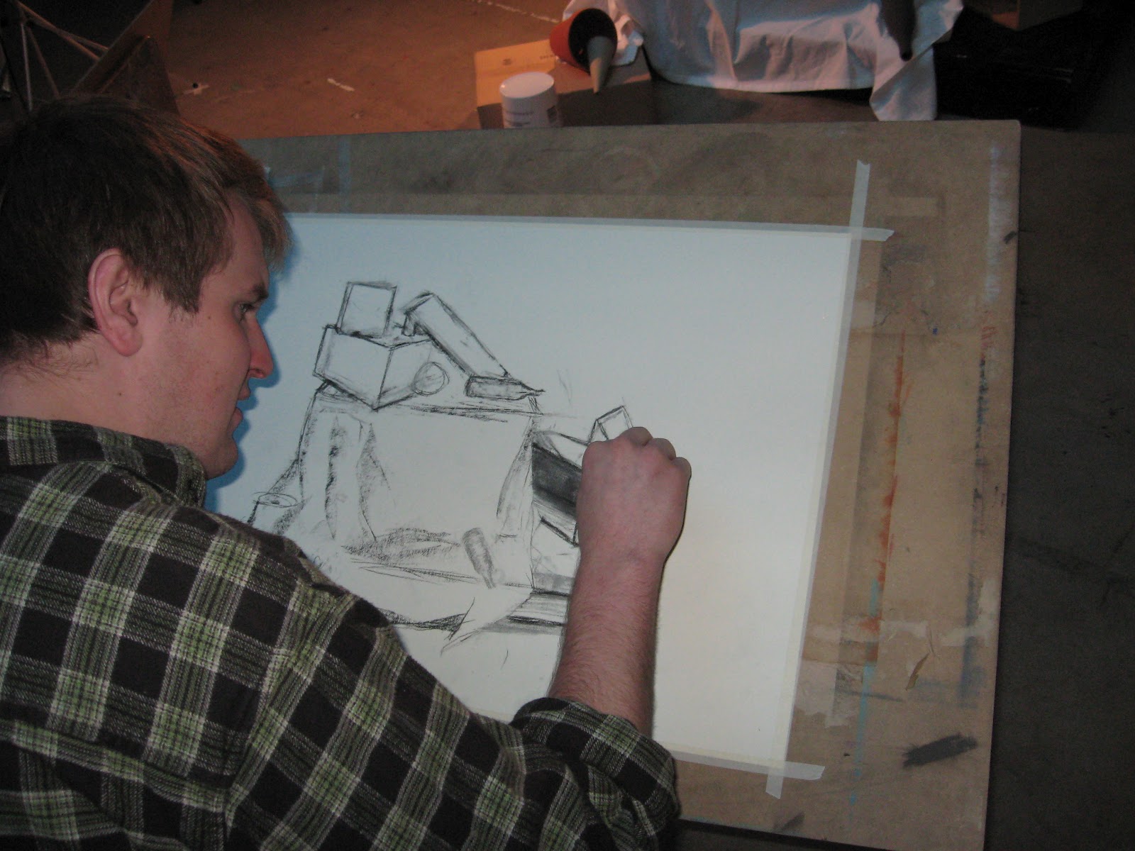 the scholarly ARTS in fergus falls...: Beg Drawing I: Cross Contour ...