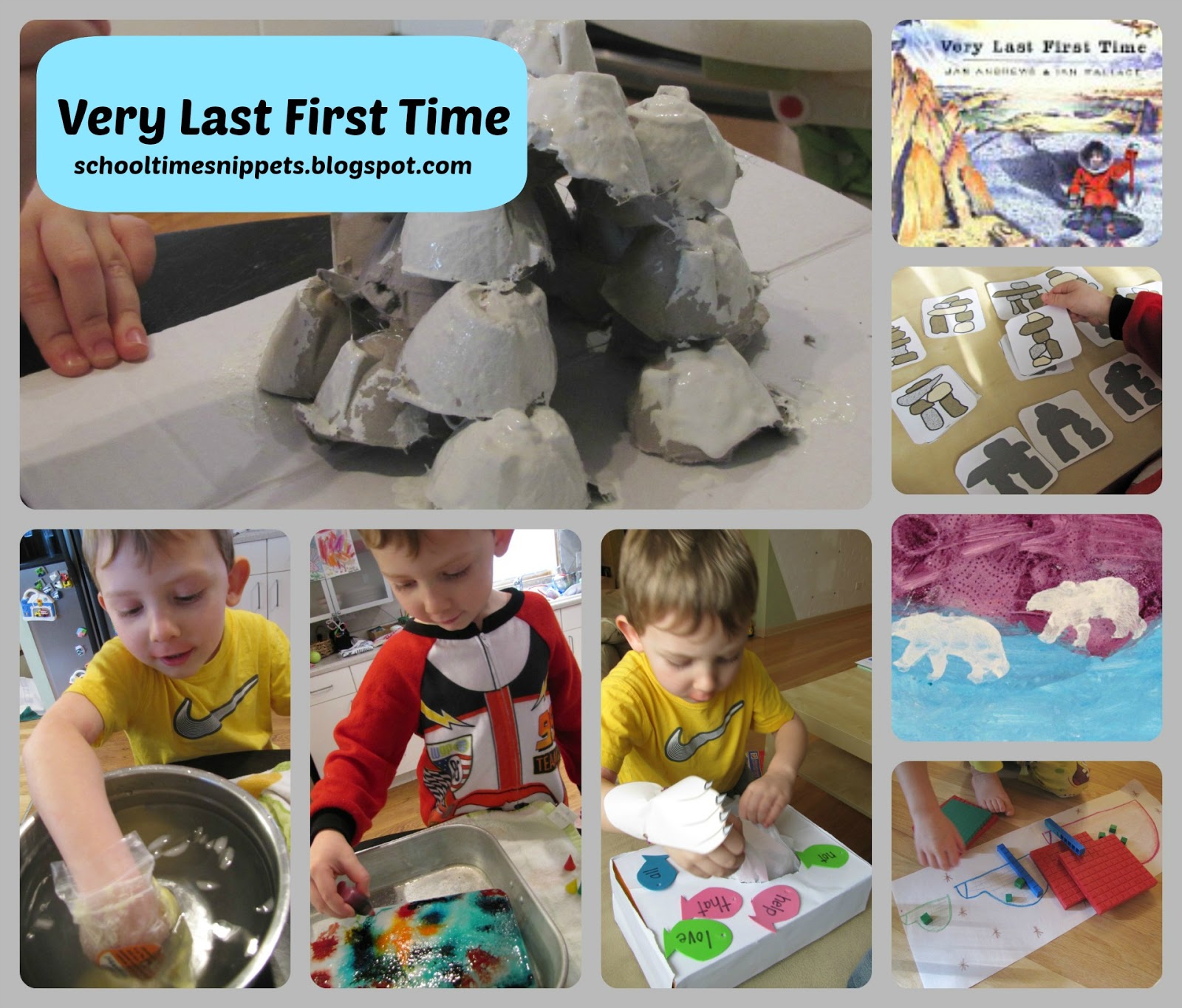 Very Last First Time: Five In A Row Unit Study | School Time Snippets