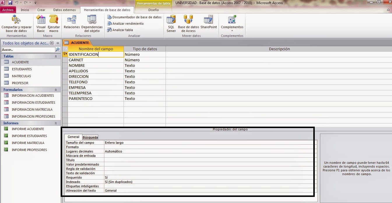 paso a paso visual basic: PASO A PASO EN ACCESS