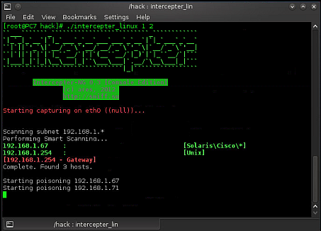 عرب TECH تــك: الدرس الثالث: شرح برنامج Intercepter-ng