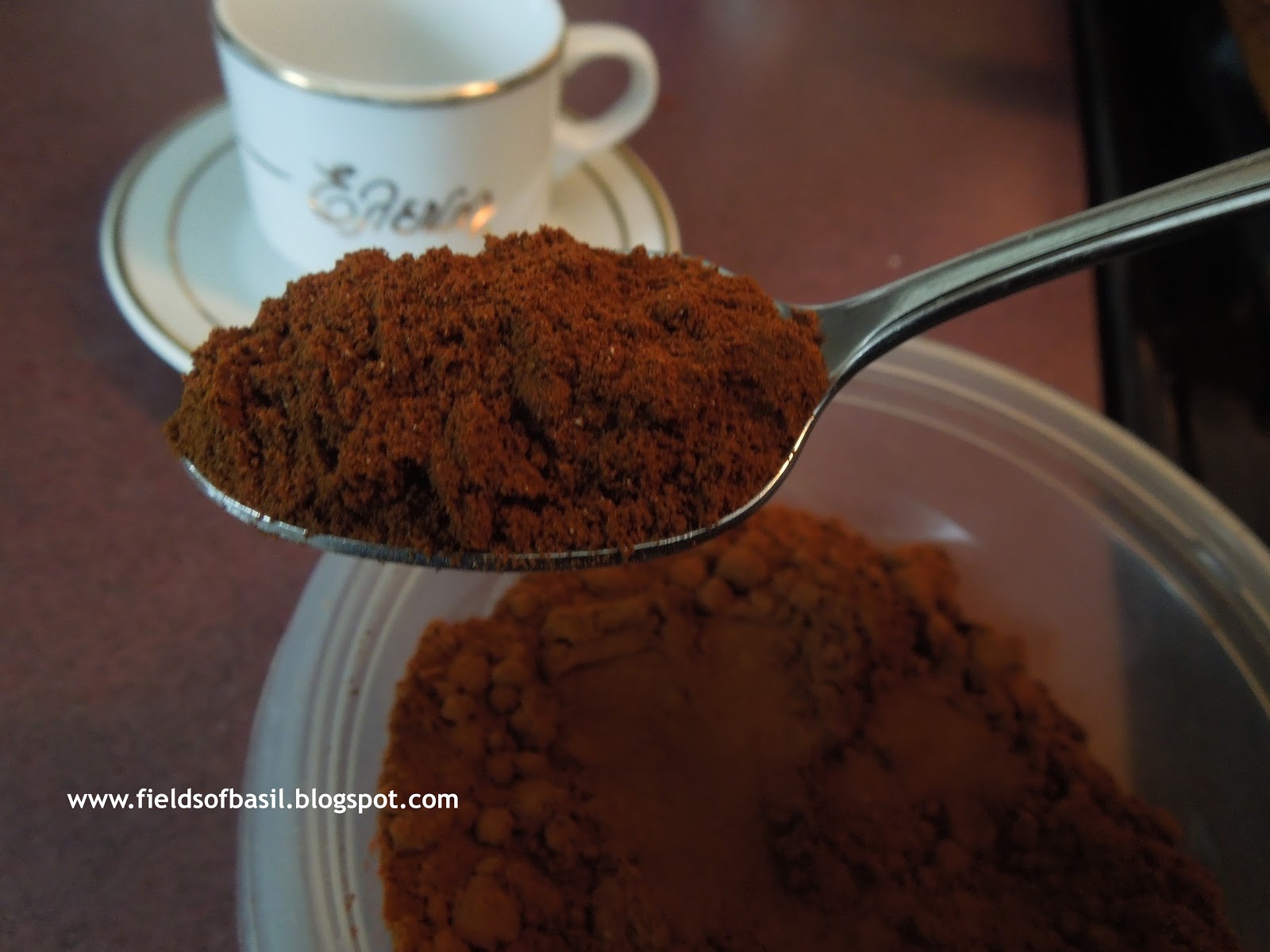Fields of Basil: 40 Days-40 Lenten Recipes # 4 Greek Coffee