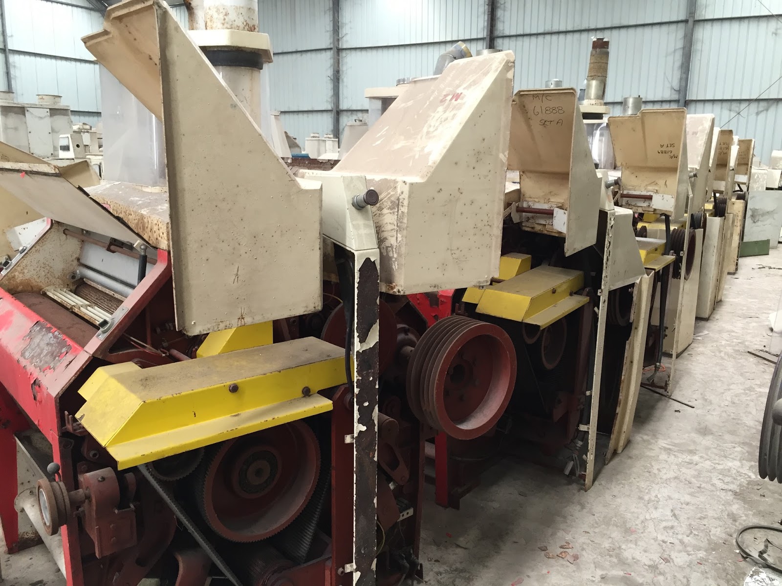 Overhauled Refurbished Reconditioned BUHLER Flour Mill Rollstands ...