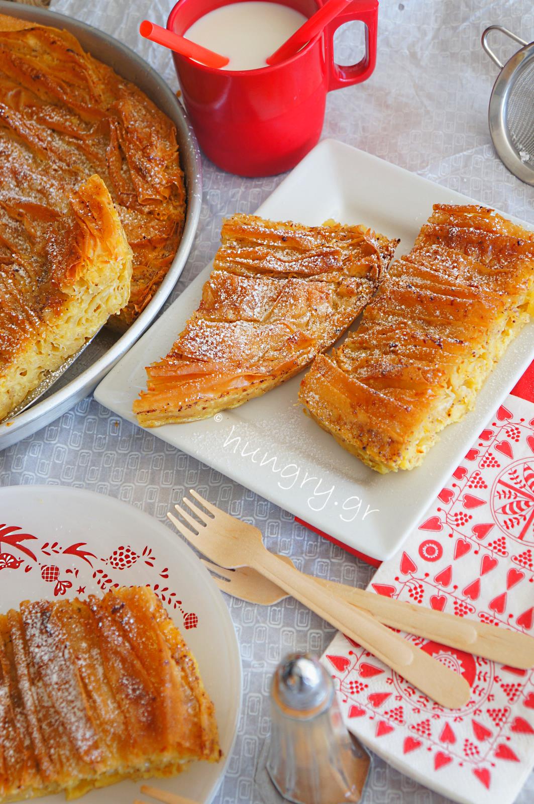 Kitchen Stories: Traditional Milk Pie-Galatopita