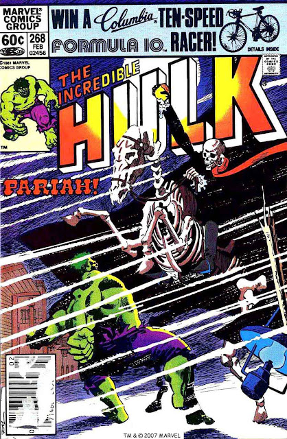 Marvel Comics of the 1980s: 1981 - Frank Miller's Incredible Hulk covers