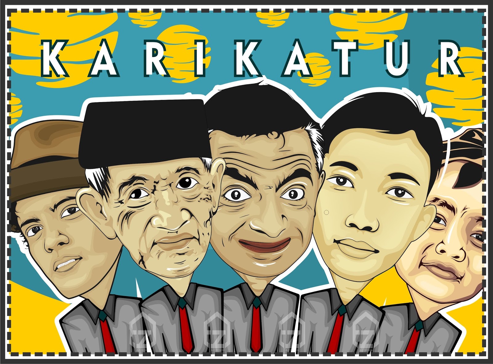 Jasa Desain Kartun Murah ~ TakeVektor | Tutorial and Free Vector