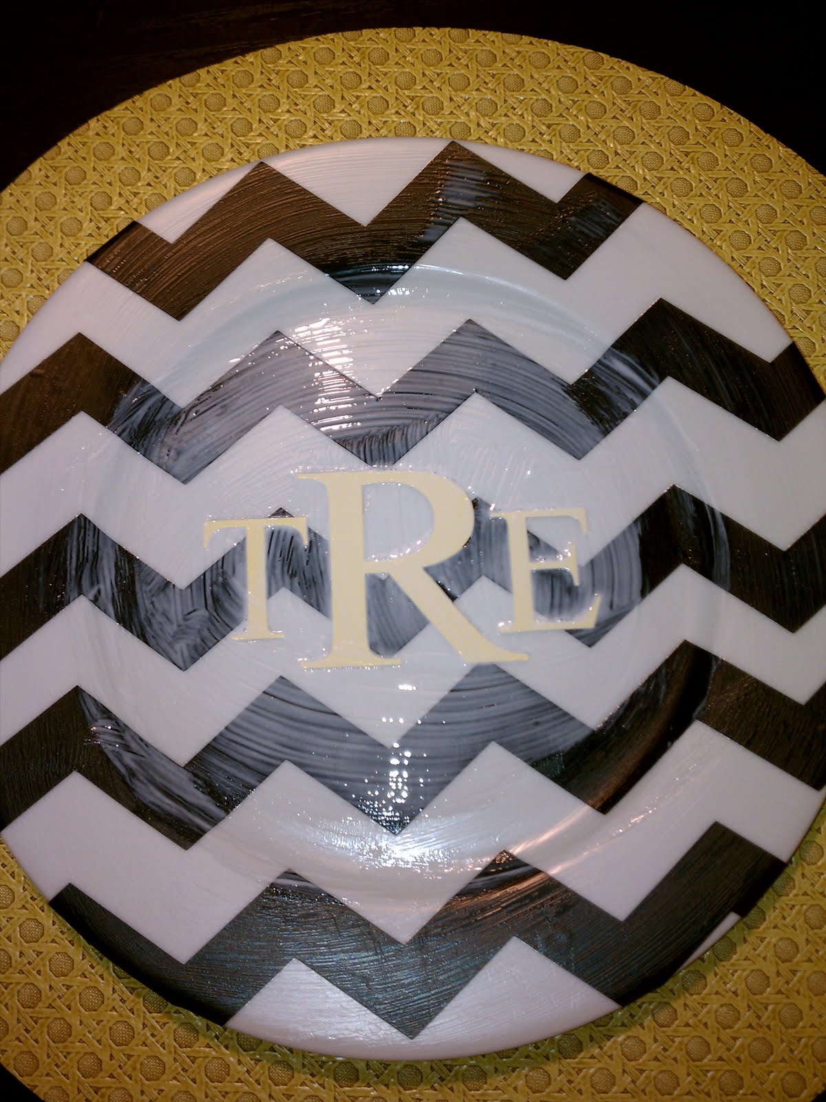 Threads of Fler: Chevron tRe Plate