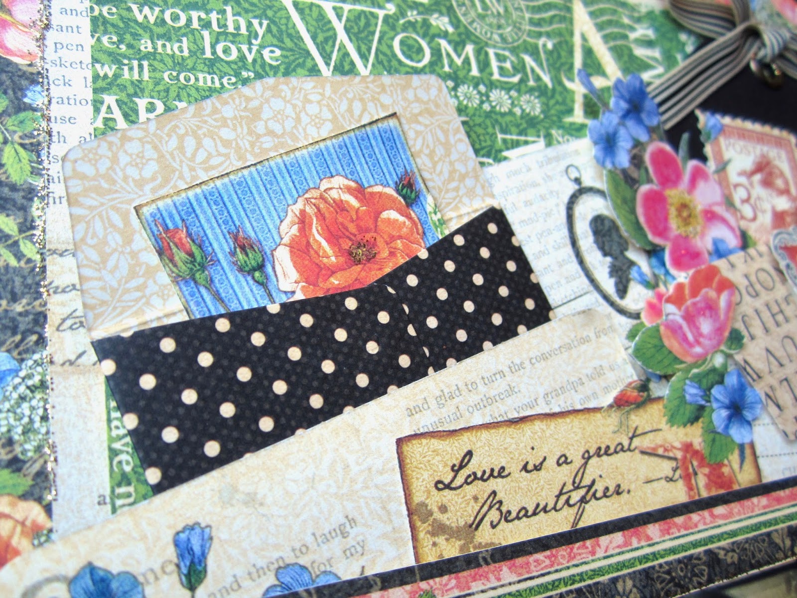 Paperiah: Surprise and Graphic 45 Little Women Layout