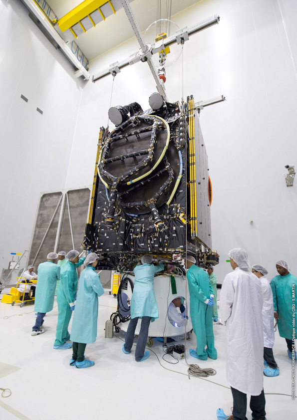 DCNewsroom: Arianespace ready to launch two Intelsat satellites