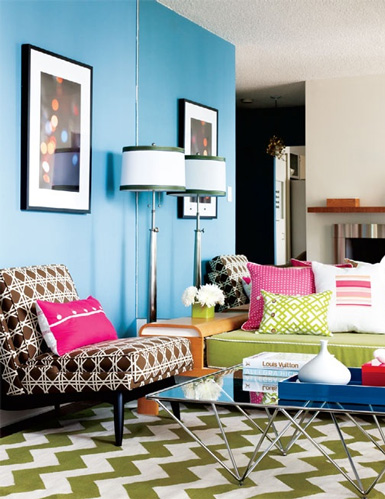 belle maison: Getting it Right: How to Successfully Mix Patterns