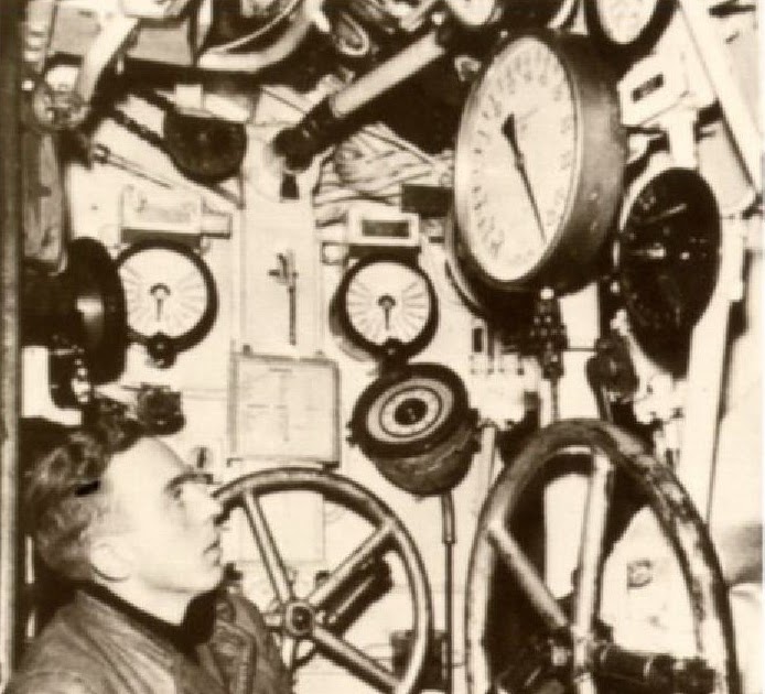 NAZI JERMAN: Interior U-Boat