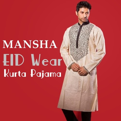 Mansha Panjabi Collection Eid 2014/15 | Men Kurta Pajama Eid Dress ...