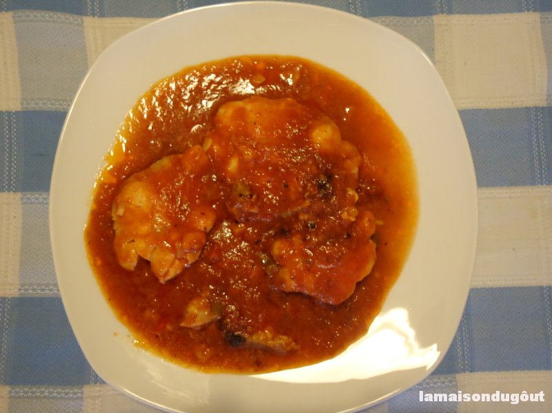 La maison du goût: CAZÓN EN SALSA DE TOMATE