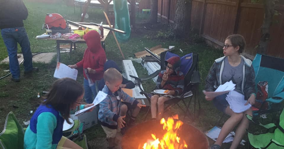 La Familia Latorre: Annual Homework Burning Party