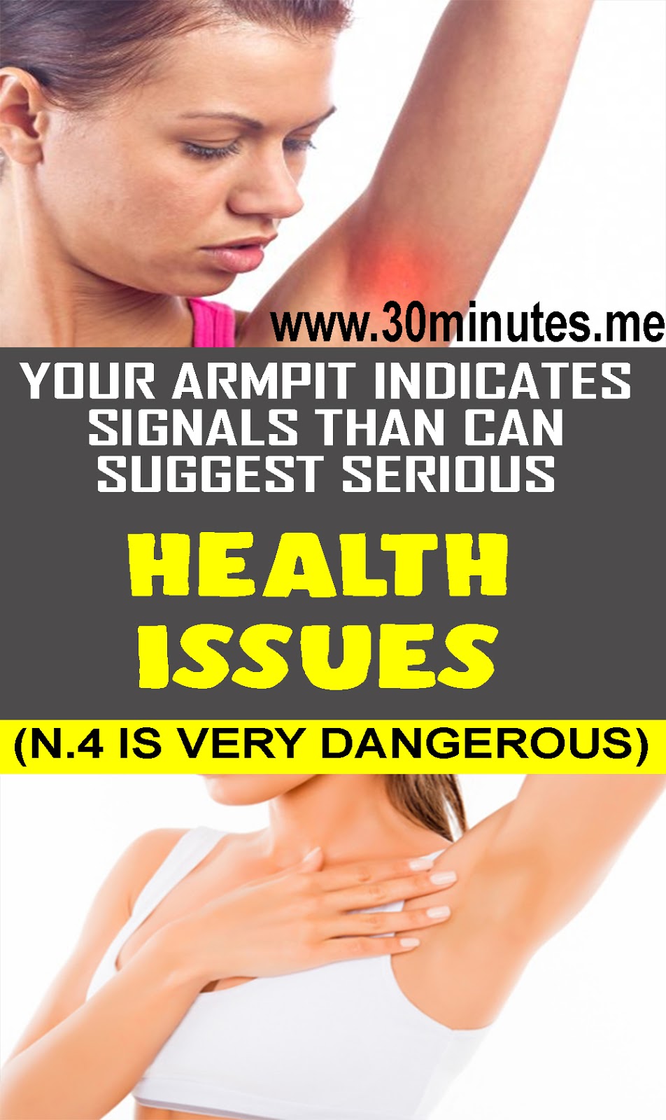 6 Armpit Signals That Can Indicate Health Issues