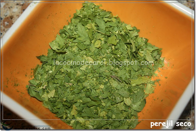 . La Cocina de Carol: PEREJIL SECO