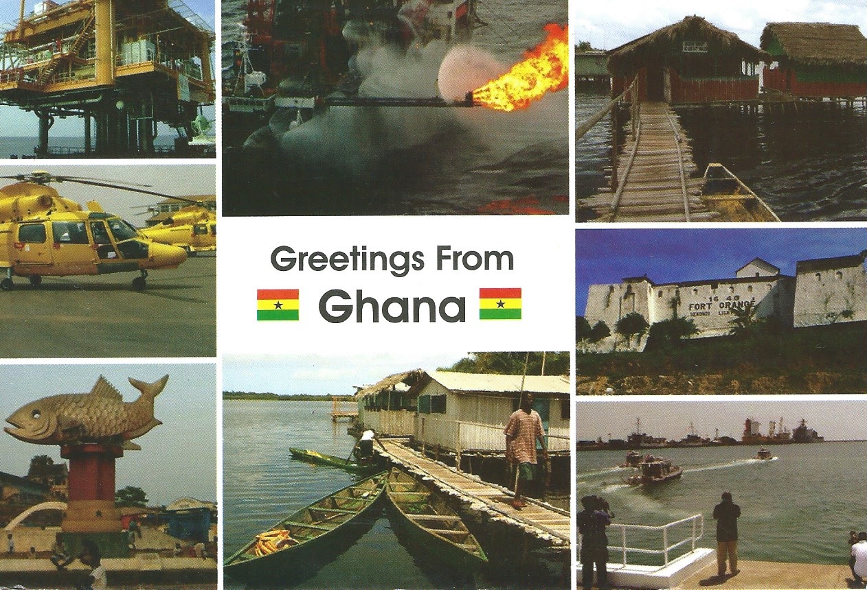 MY POSTCARD-PAGE: GHANA ~ Western Region