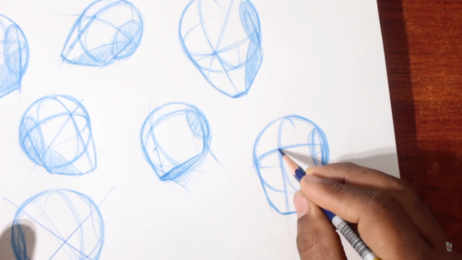 How Easy to Draw Human Head from Any Angle by MiltonCor