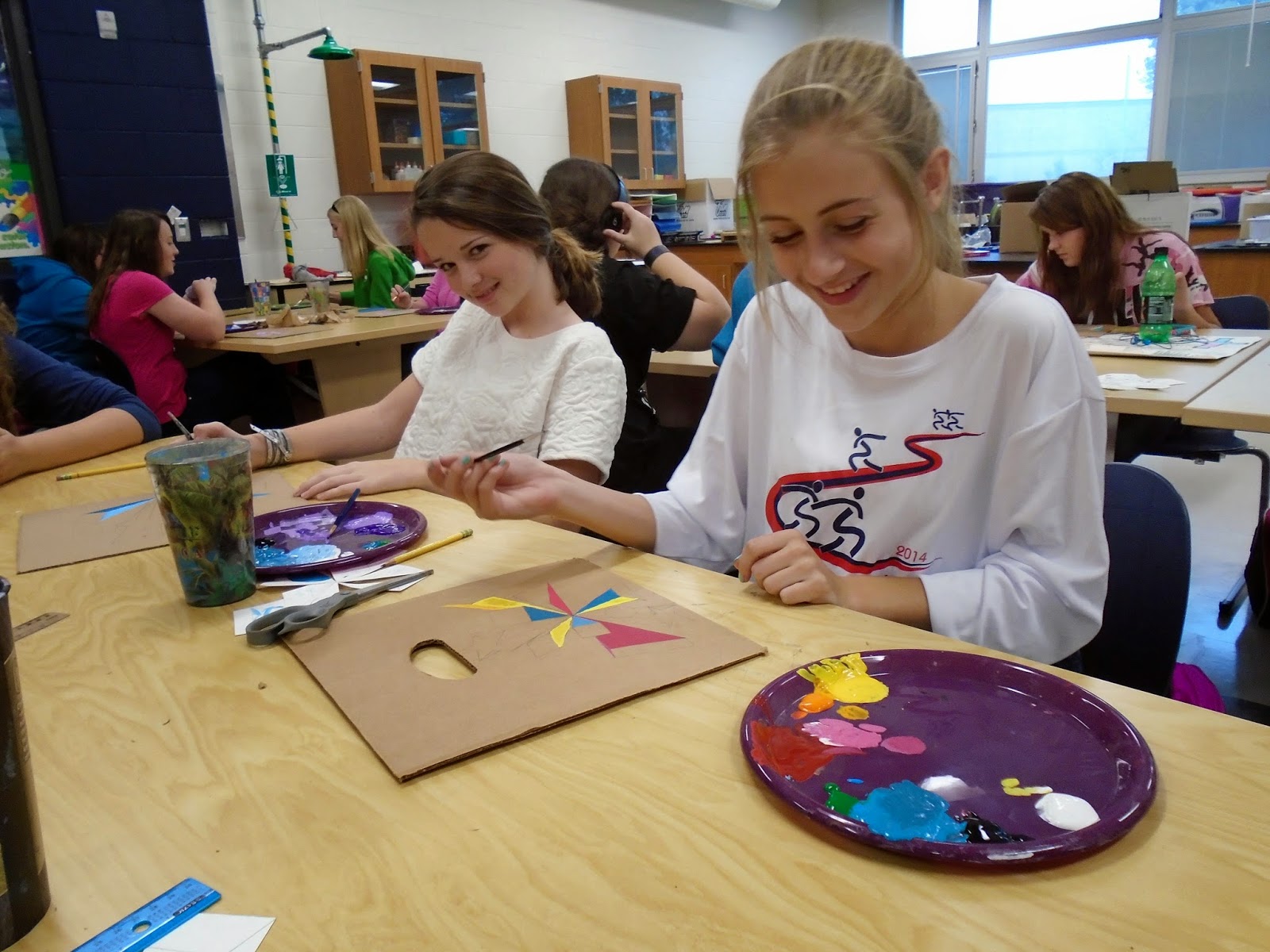 Hudsonville Art Program: High School Art 1- 1pt Mixed Media Collage