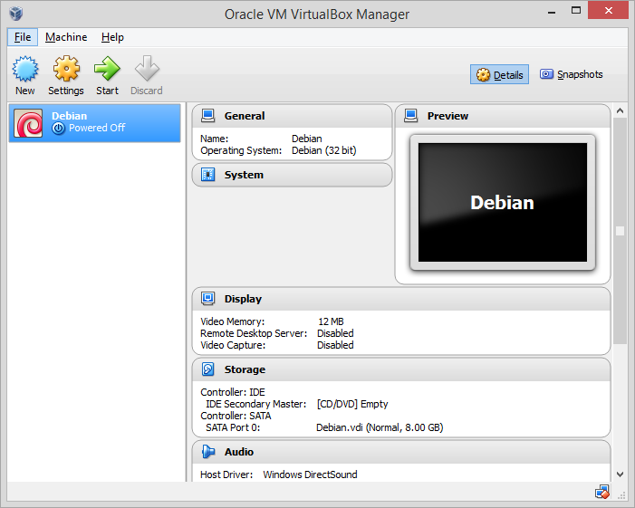 Cara Membuat Virtual Machine Baru di Virtualbox