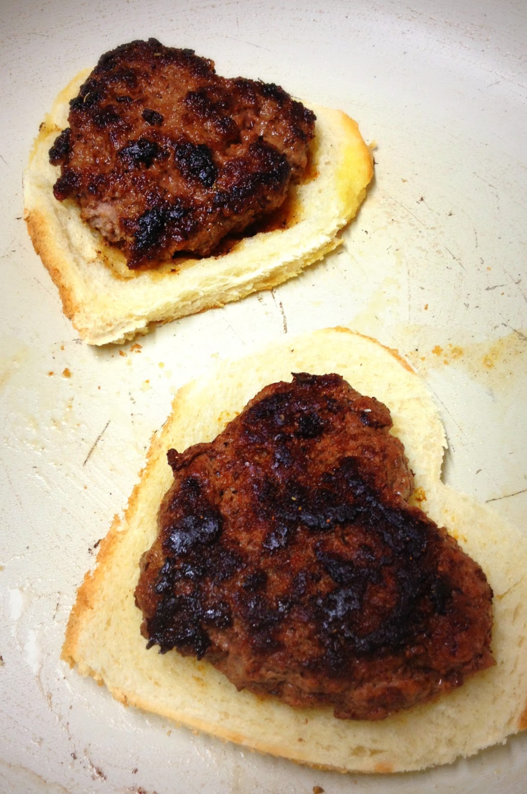 fresh juniper: Heart Shaped Patty Melts