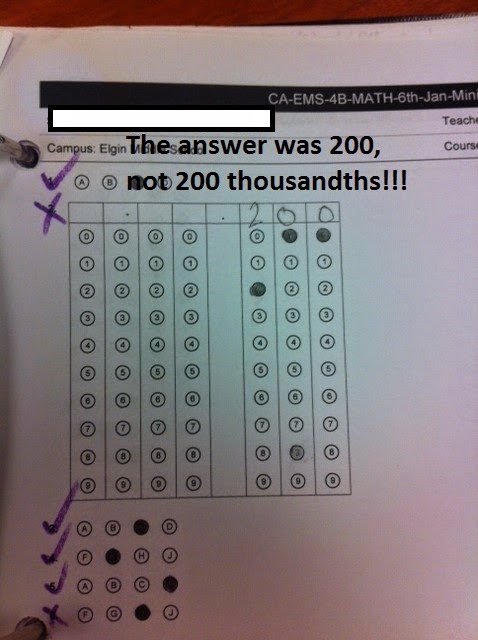 Hodges Herald: Scantron and Griddable Practice- FREEBIE