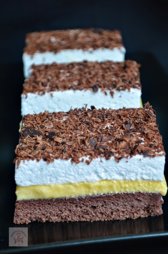 Prajitura "inghetata falsa" - CAIETUL CU RETETE