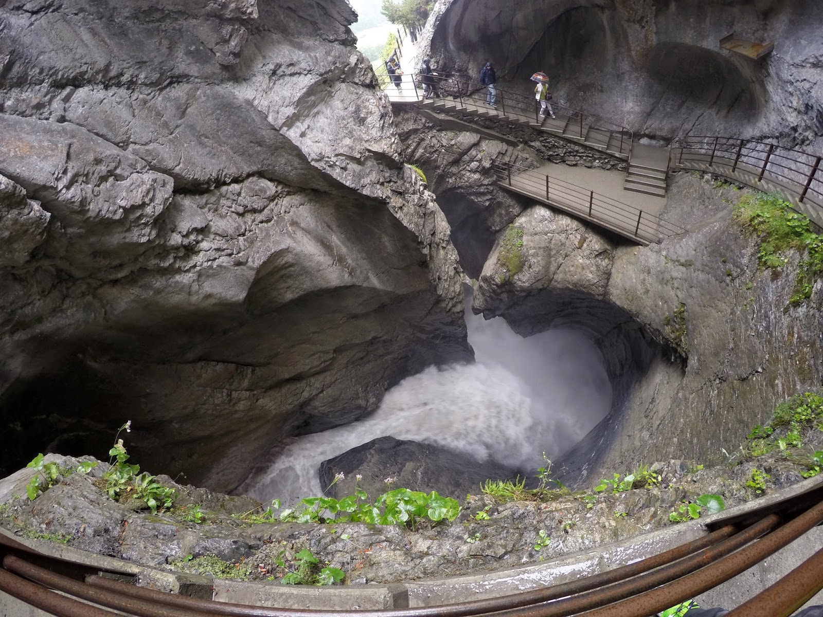 Visiting The Incredible Trummelbach Falls, Interlaken, Switzerland